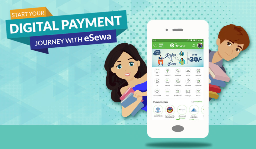 Step into the world of digital payments with eSewa. - eSewa