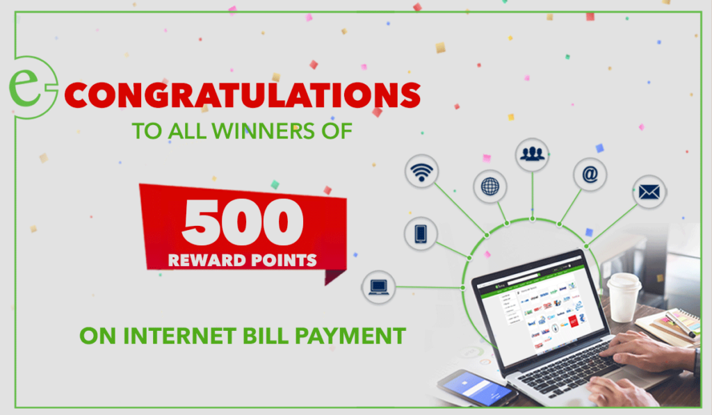 Winners of 500 Reward Points on Internet Bill Payment - eSewa