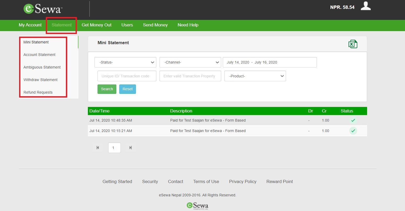 Merchant Panel Guide for Depository Participants - eSewa
