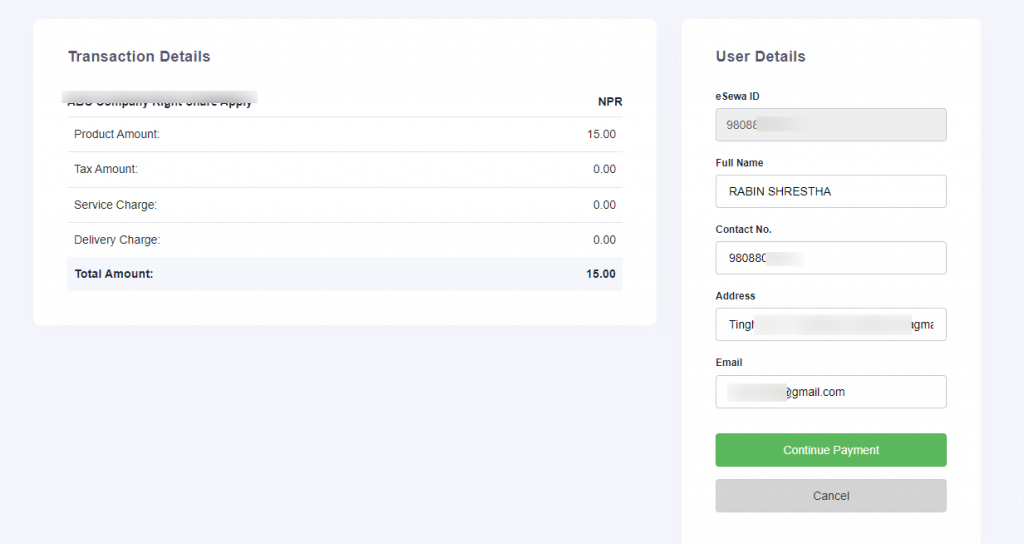 Renew Mero Share account from eSewa - eSewa