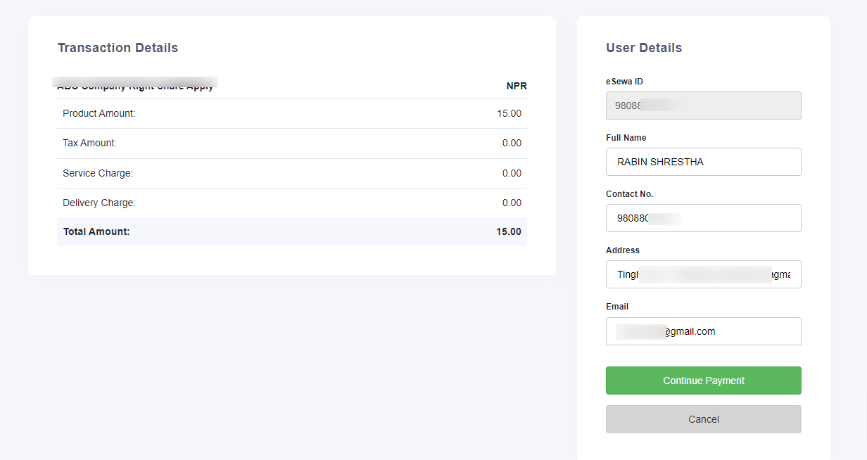 Renew Mero Share account from eSewa - eSewa