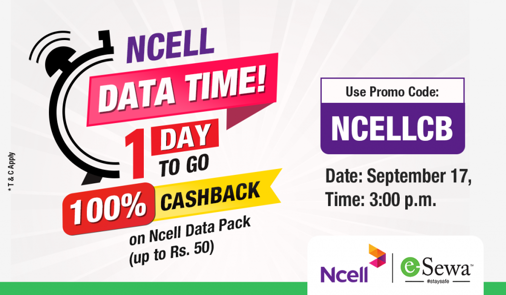 Ncell Data Time 2nd Edition is Here! - eSewa