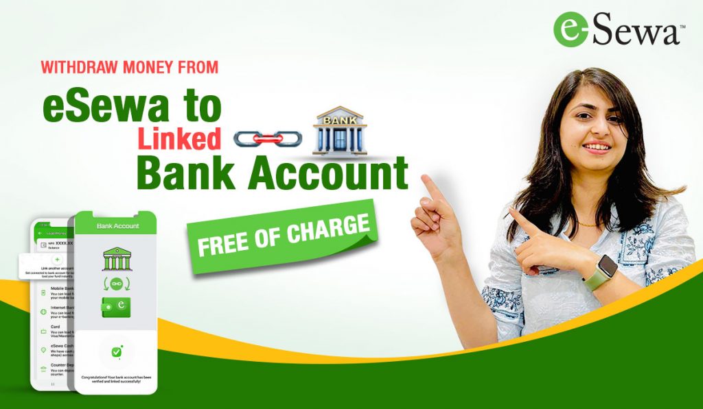 FREE Withdrawal from linked bank account! - eSewa
