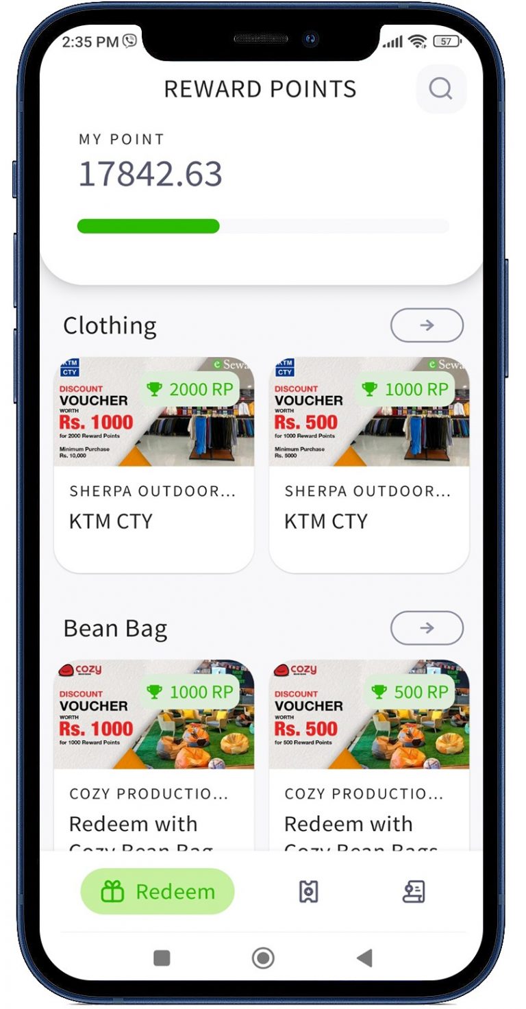 Redeem your eSewa Reward Points - eSewa