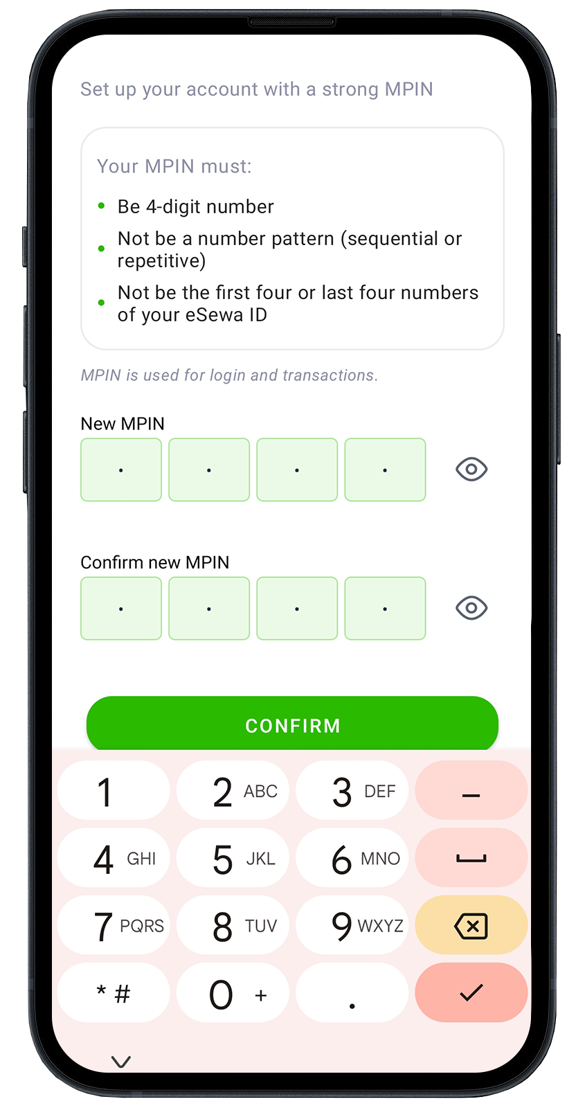 इसेवामा MPIN परिवर्तन गर्ने नयाँ तरिका - eSewa